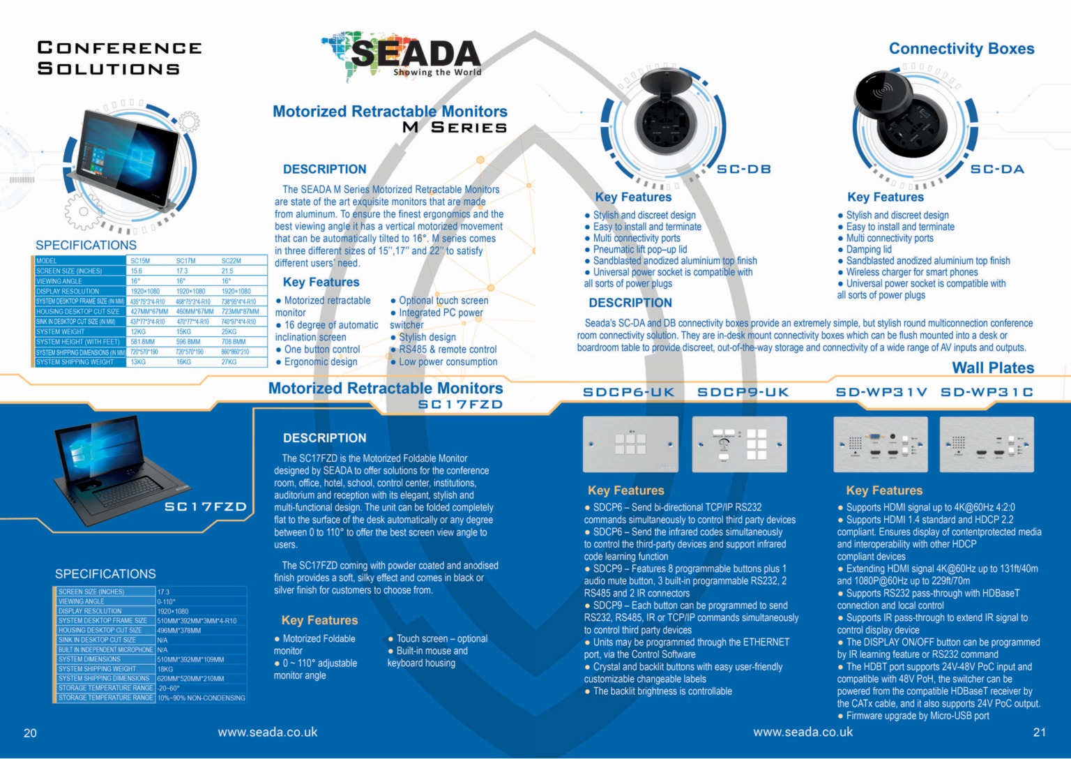 SEADA Full Product Catalogue Available - Seada Technology