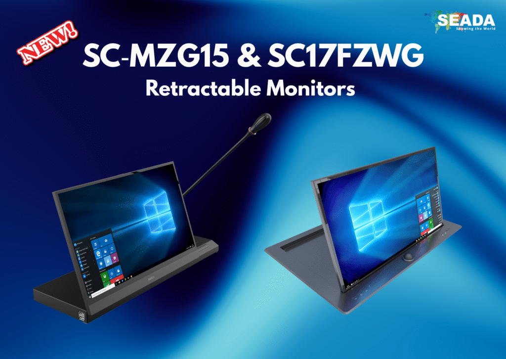 SEADA is going to Launch 2 Brand New Retractable Monitors at ISE 2026 ...